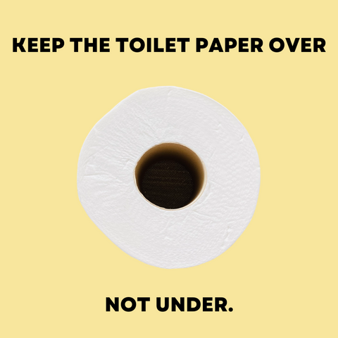 Over or Under? The BIG Toilet Paper Debate | Roll Up