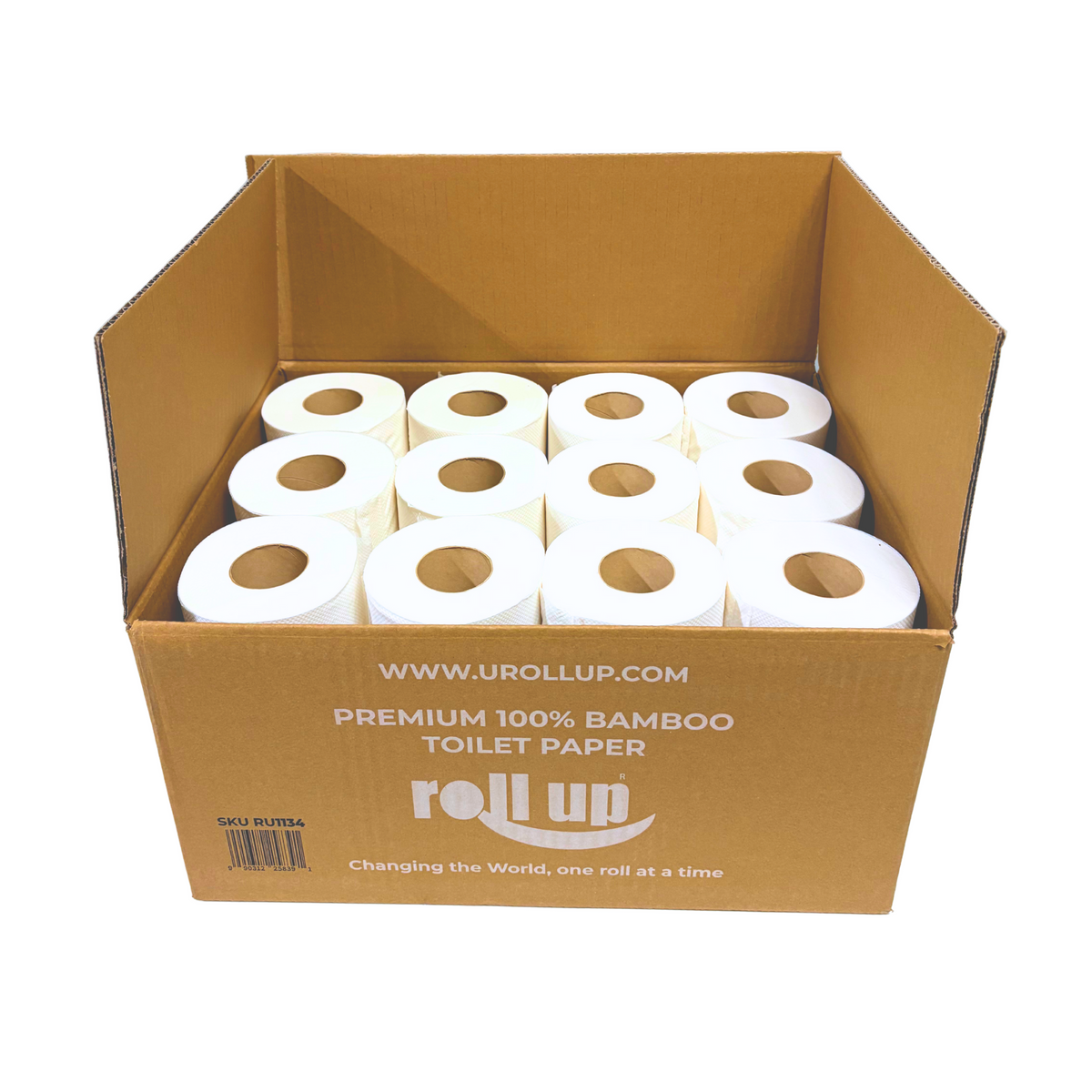 Roll Up VALUE PACK Bamboo Toilet Paper (2 PLY) | Roll Up