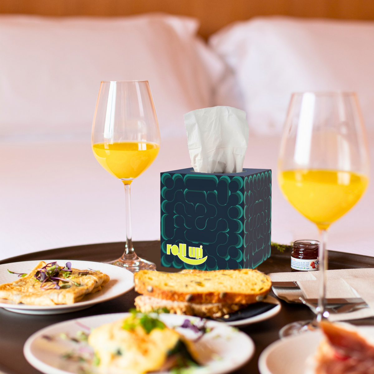 Roll Up Bamboo Facial Tissues | Roll Up